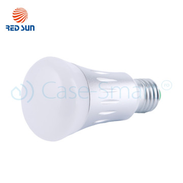Bec inteligent LED RGB wifi rotund Red Sun, control de pe aplicatie ...