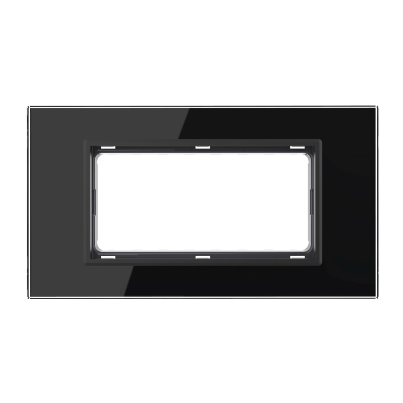 Rama din sticla Livolo standard Italian 4 module - Serie noua